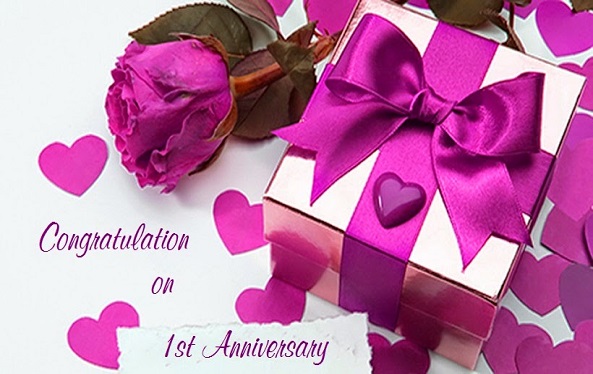 1st Wedding Anniversary Wishes For Friends